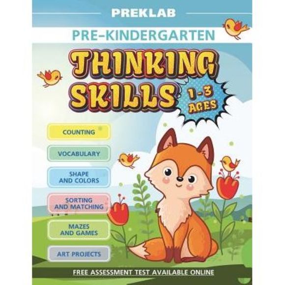 Prek Lab | Other | Thinking Skills Prek Toddler Workbook 3 Years Prek Age 1 2 3 Prek Lab | Poshmark
